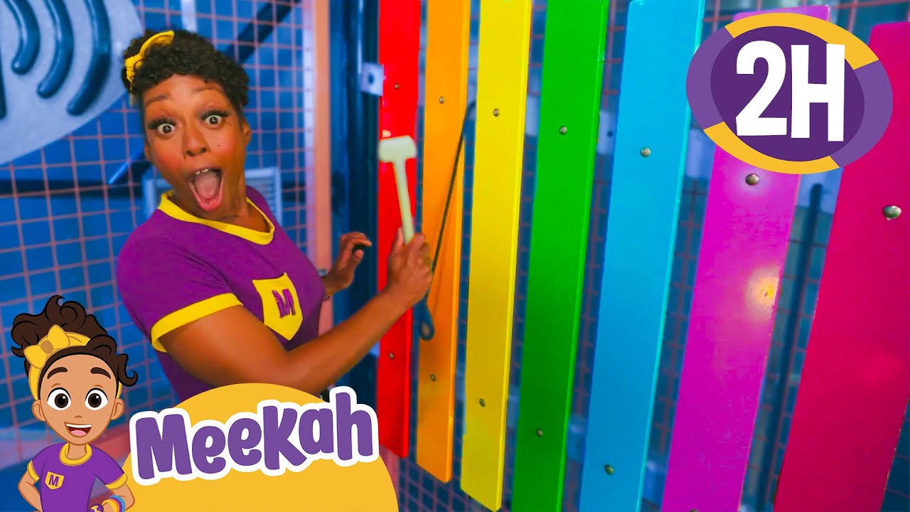 Meekah Makes MUSIC To DANCE To! + More | Blippi and Meekah Best Friend ...