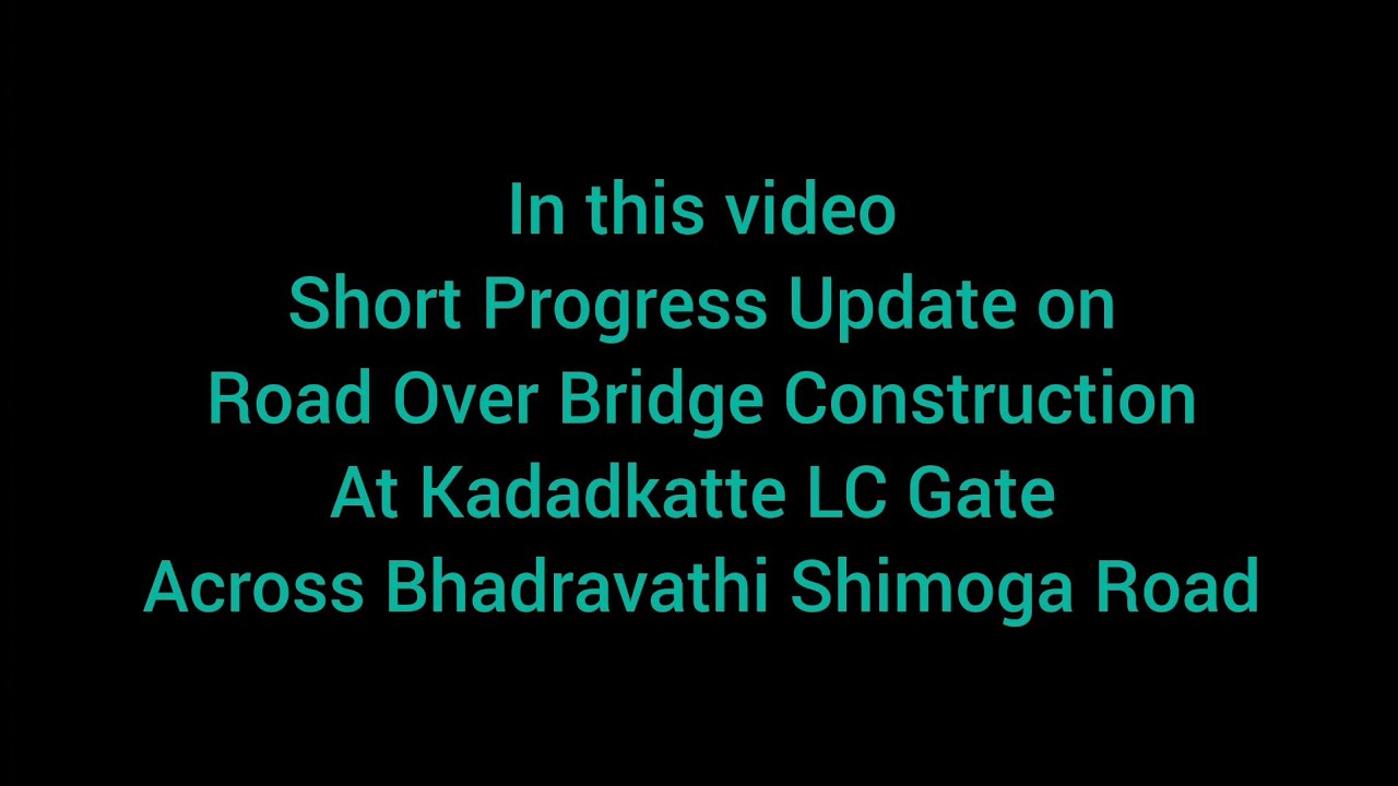ROB CONSTRUCTION IN BHADRAVATHI - YouTube
