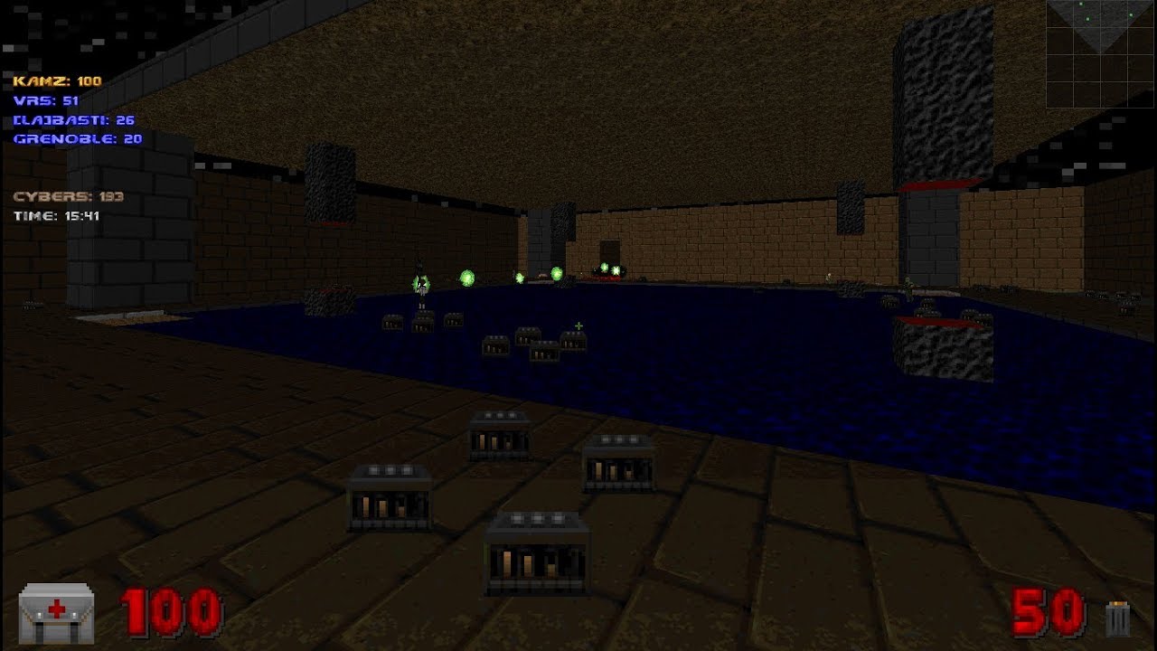 ZDAEMON DOOM ARCHI SERVER - YouTube