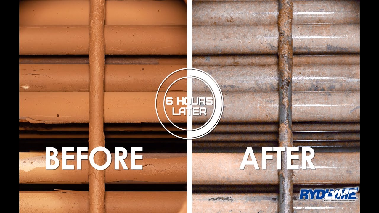 RYDLYME Boiler Tube Descaler - YouTube