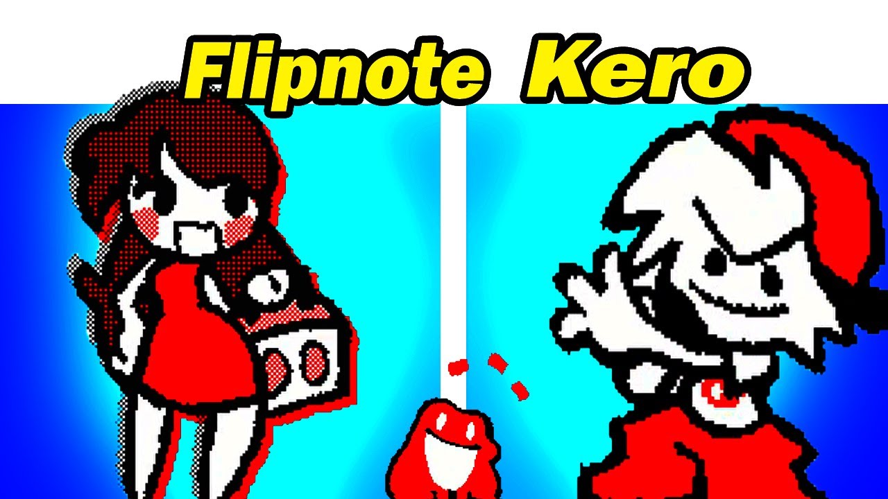 Friday Night Funkin' VS Flipnote Frog - Kero | Full Nintendo (FNF Mod) (GF & BF) - YouTube