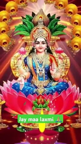 Kamal Pushp per baithi Maiya 🙏🙏🙏 #bhaktisong - YouTube