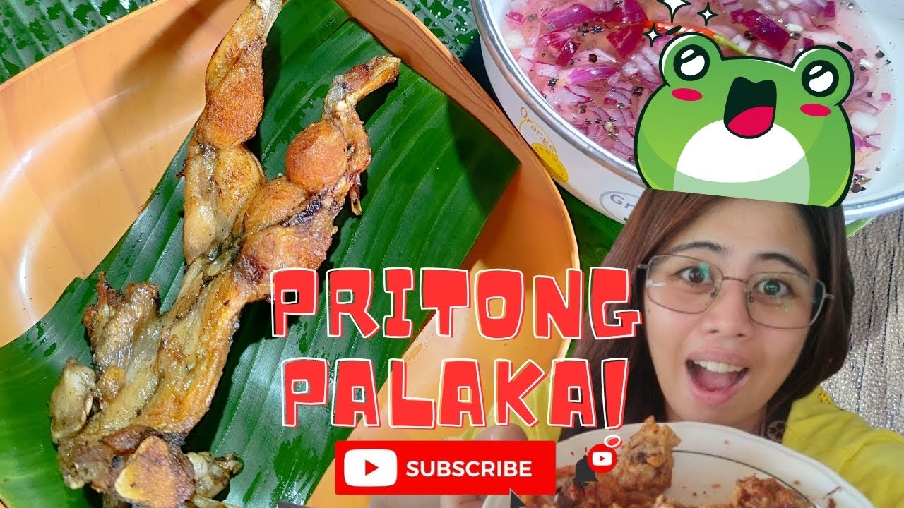 Pritong Palaka | Exotic food in the Philippines 🇵🇭 - YouTube