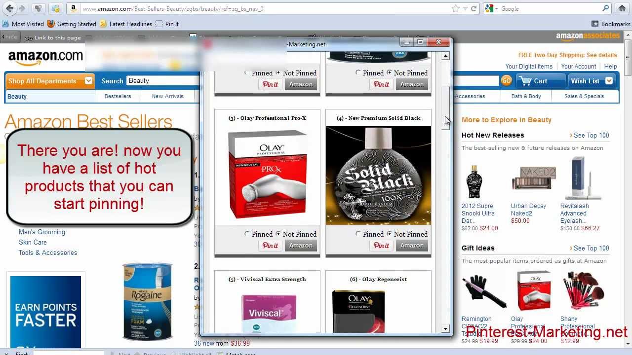 Pinterest Marketing Software: PinRobot (BETA) Update - YouTube