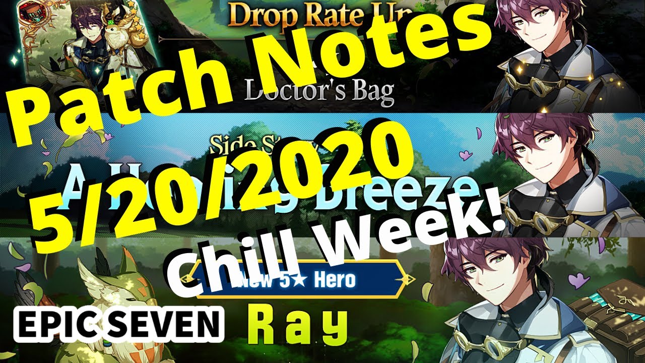 Epic Seven: NEW 5 STAR RAY [5/20 Patch Notes] Chill Week! TIME TO SAVE ...
