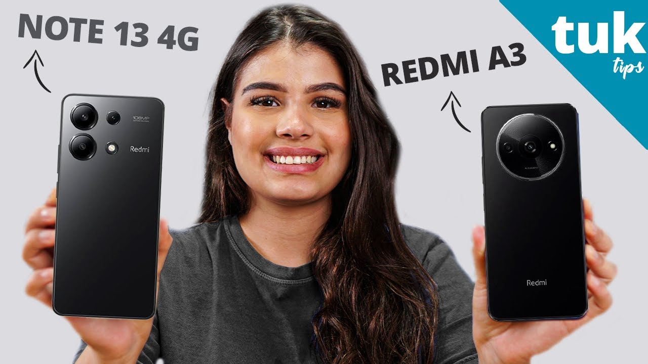 e agora? Redmi A3 vs Redmi Note 13 4G Qual é o melhor para comprar em 2024? - YouTube