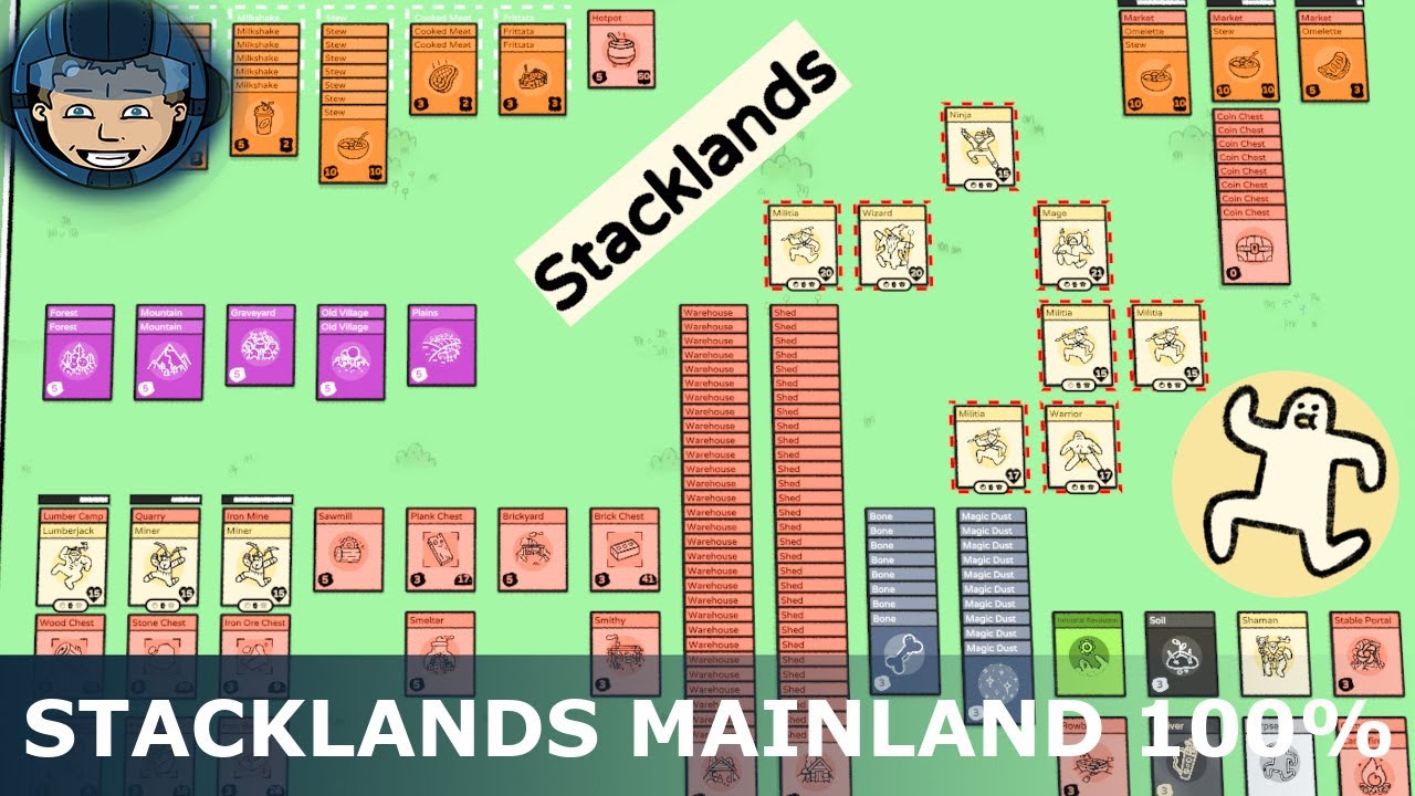 STACKLANDS: 100% Playthrough (Part 1: The Mainland) - YouTube