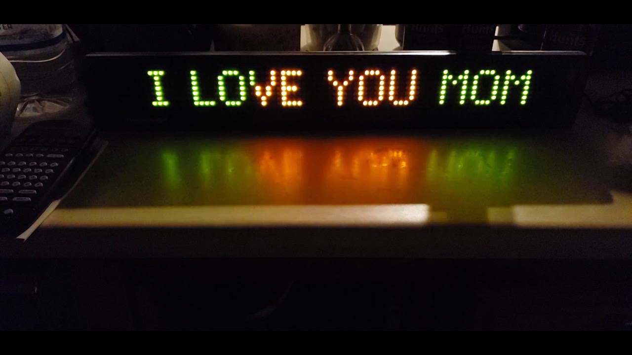 led sign - YouTube