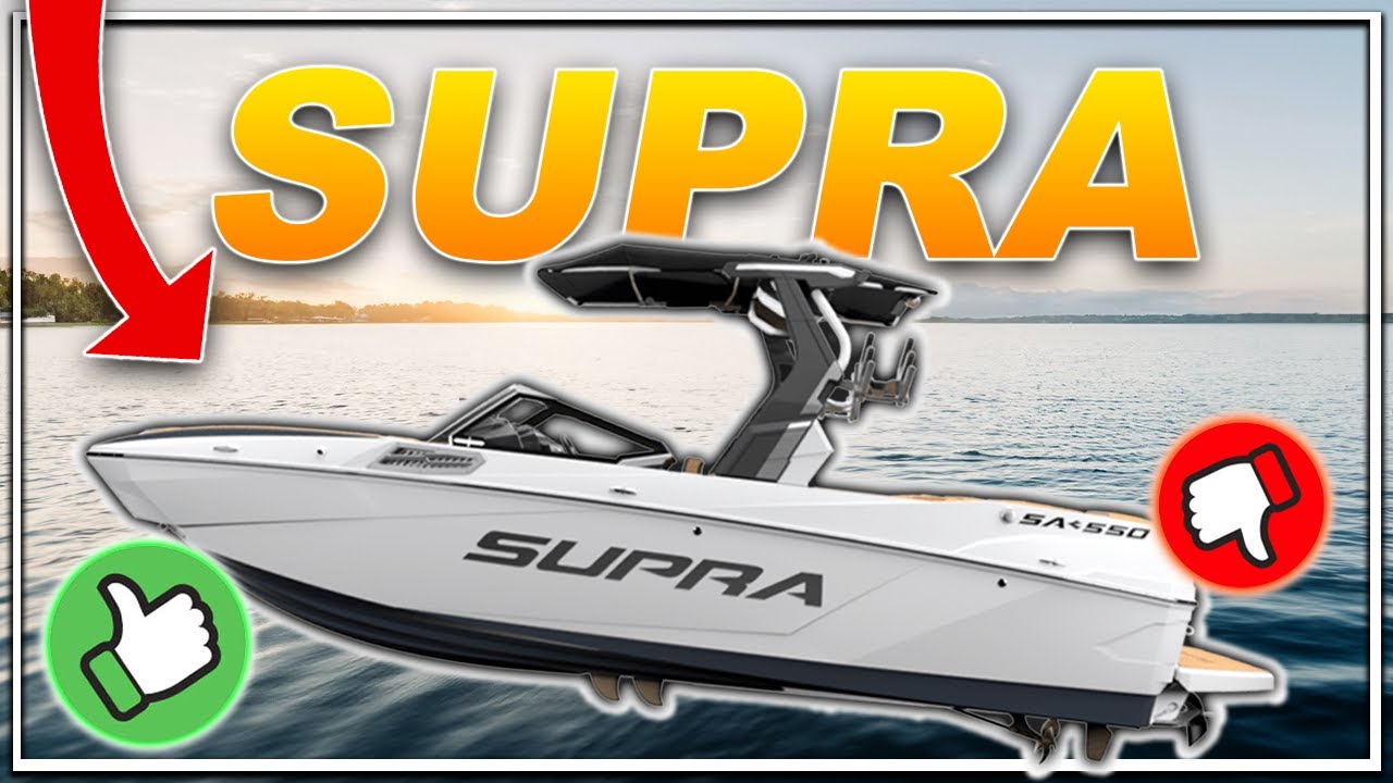 Supra Boats Breakdown - The Best Wake Boat? - YouTube