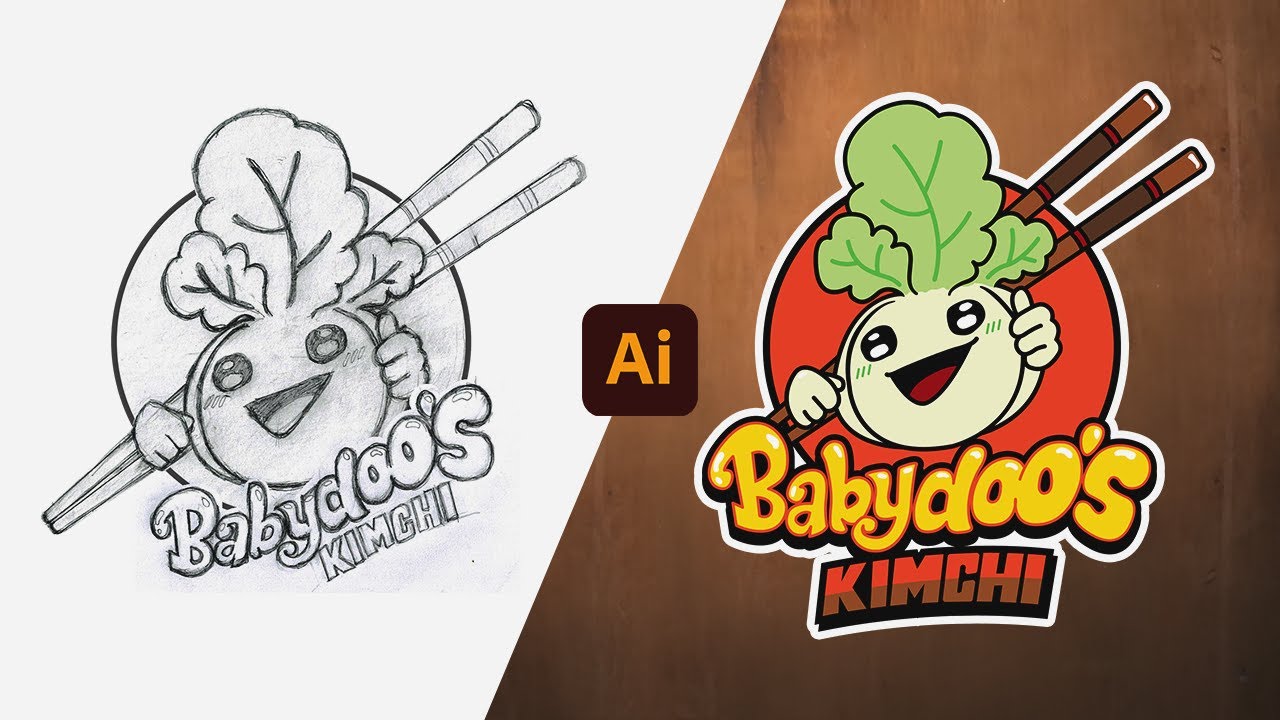 Converting sketch to Vector - YouTube