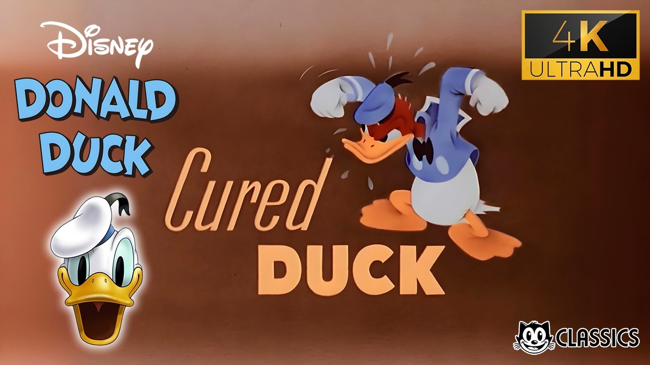 Donald Duck: Cured Duck (1945) 4K Remastered | Disney Classic - YouTube
