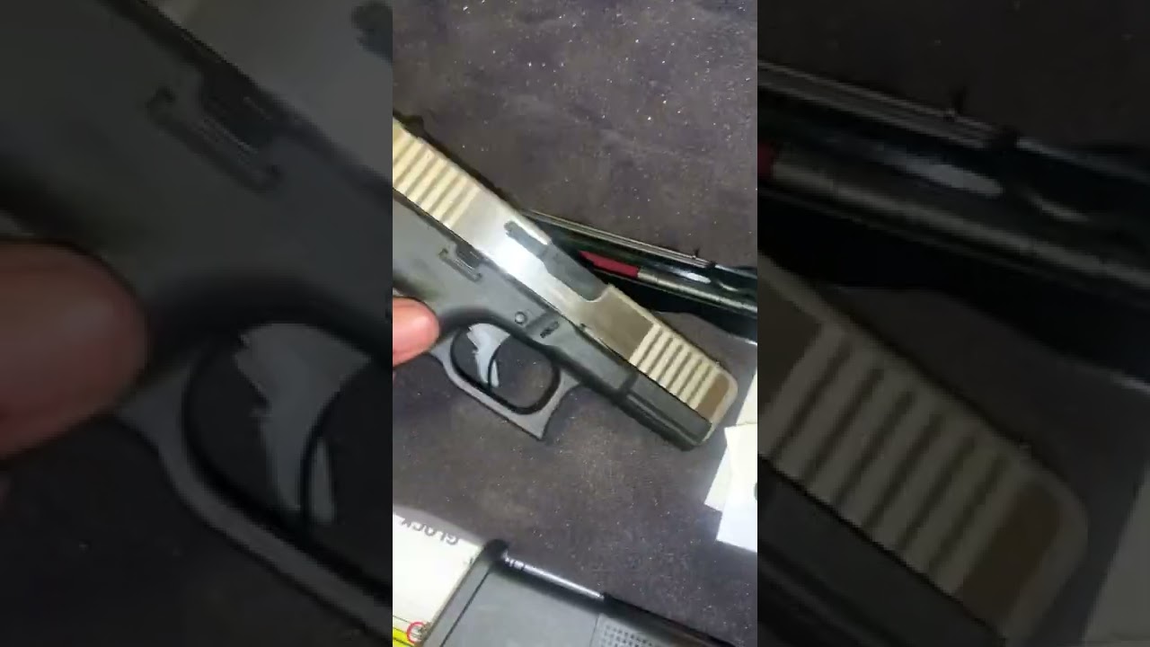 Exclusive Nickel Plated Glock 19 Gen5 unboxing - YouTube