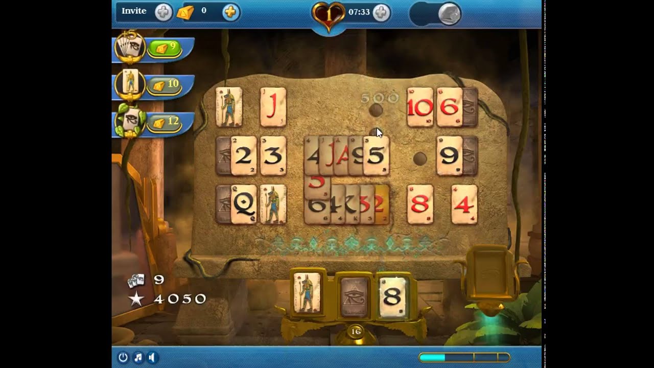 Pyramid Solitaire Saga Level 180 - YouTube
