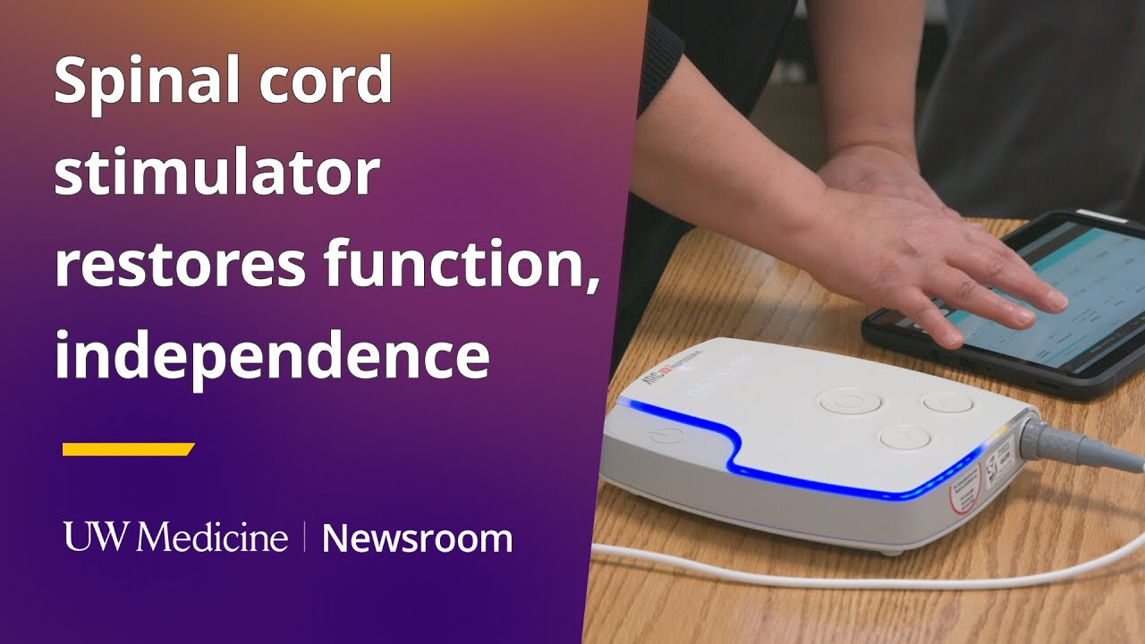 Spinal stimulator restores function, independence - YouTube