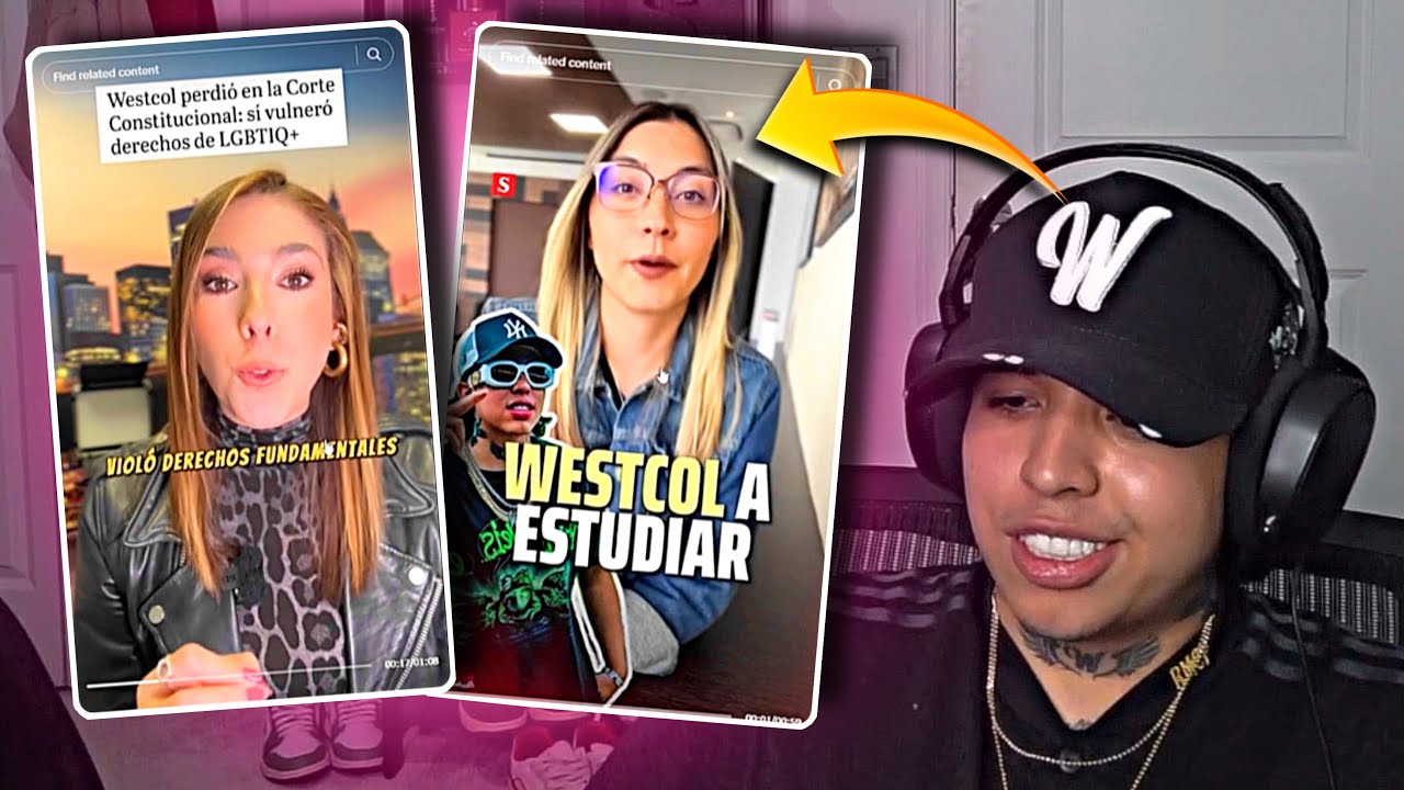 WESTCOL REACCIONA A VIDEO DE PERIODISTAS DE TIKTOK 😳😨 - YouTube