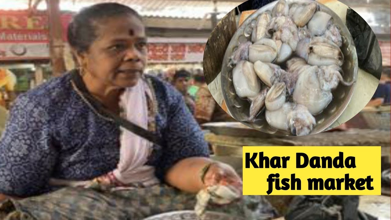Khar Danda Fish Market l Fish Market in Mumbai l खार फिश मार्केट l Fish ...