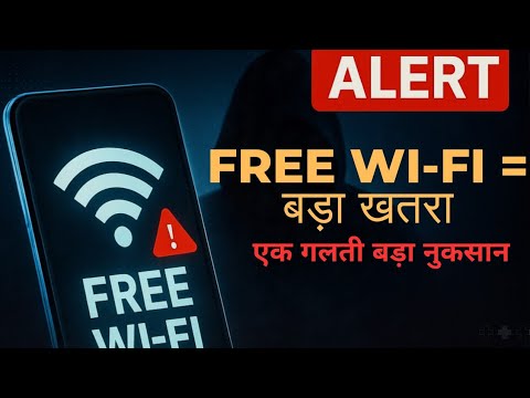 “Public Wi-Fi Scam: Free Wi-Fi का बड़ा खतरा | एक गलती में आपका बैंक ...