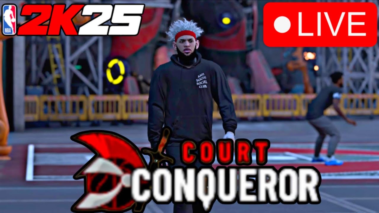 NBA 2K25 Court Conqueror Live Stream - YouTube