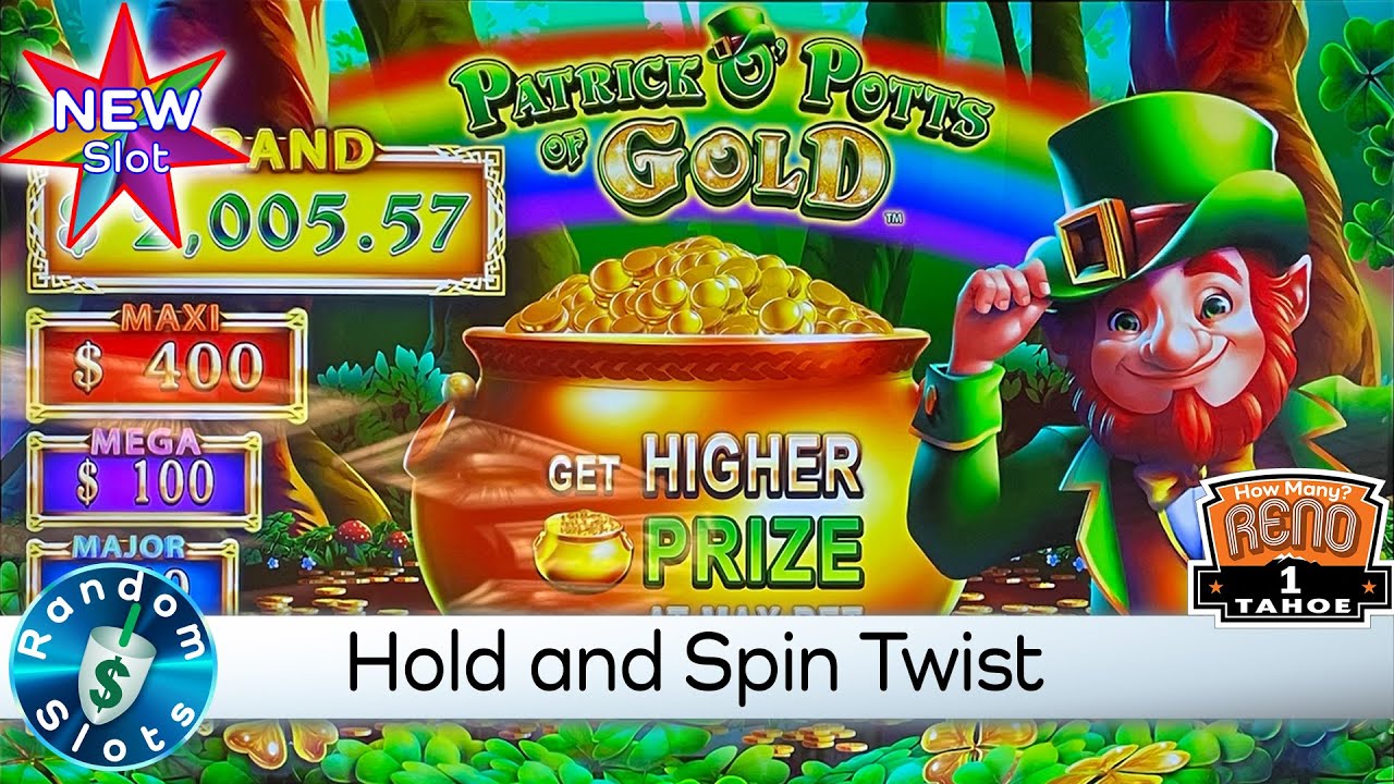 ⭐️ New - Patrick O' Potts of Gold Slot Machine Bonus - YouTube