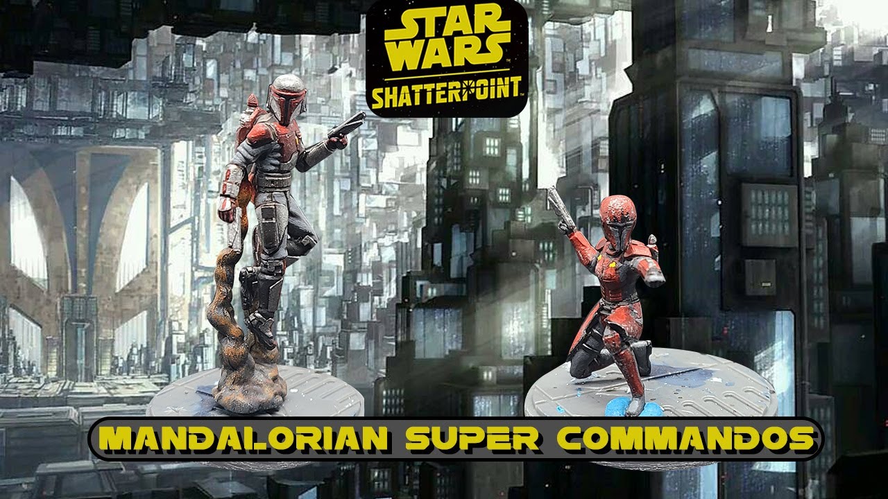 Mandalorian Super Commandos // Star Wars Shatterpoint Painting ...