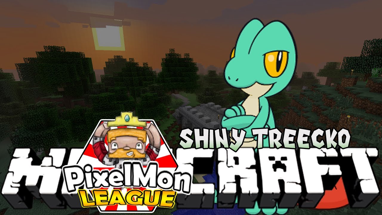 Minecraft : Pixelmon League Server Adevntures [4] - Shiny Treecko ...