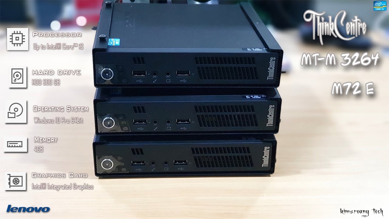 ThinkCentre M72e lenovo - Unboxing & Review - YouTube