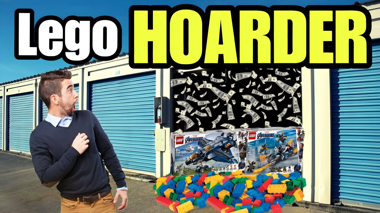 We GAMBLED $20,000 On Lego Hoarders Storage Unit - YouTube