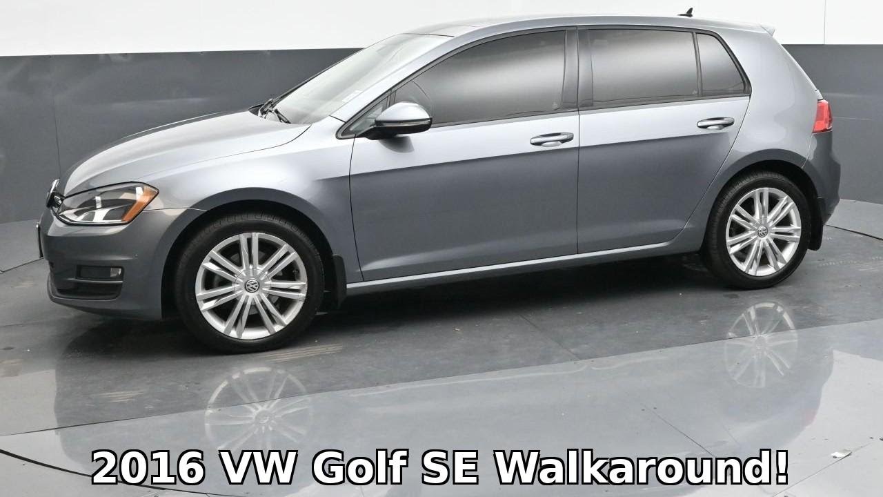 2016 VW Golf TSI SE | Turbocharged Fun and Premium Features ...