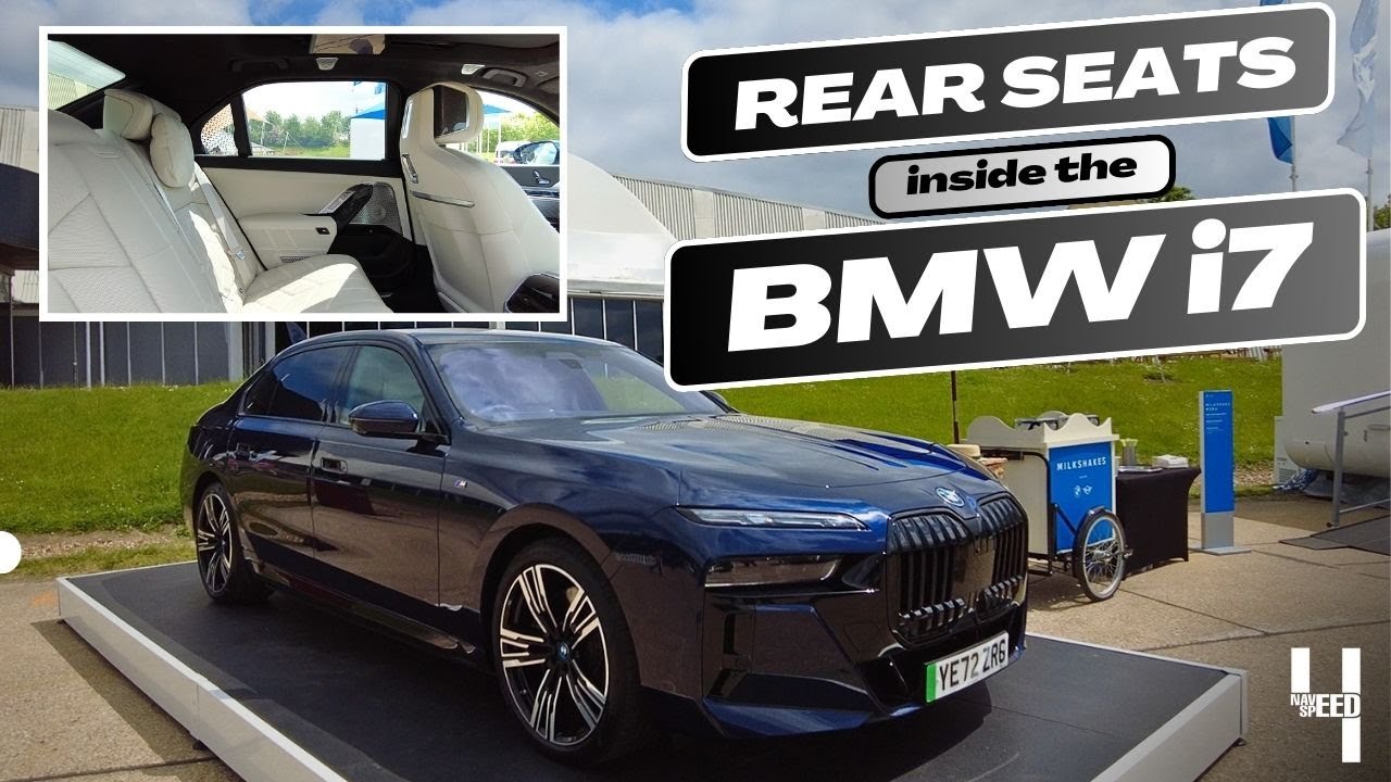 How Cool are the REAR SEATS in the BMW i7? - YouTube
