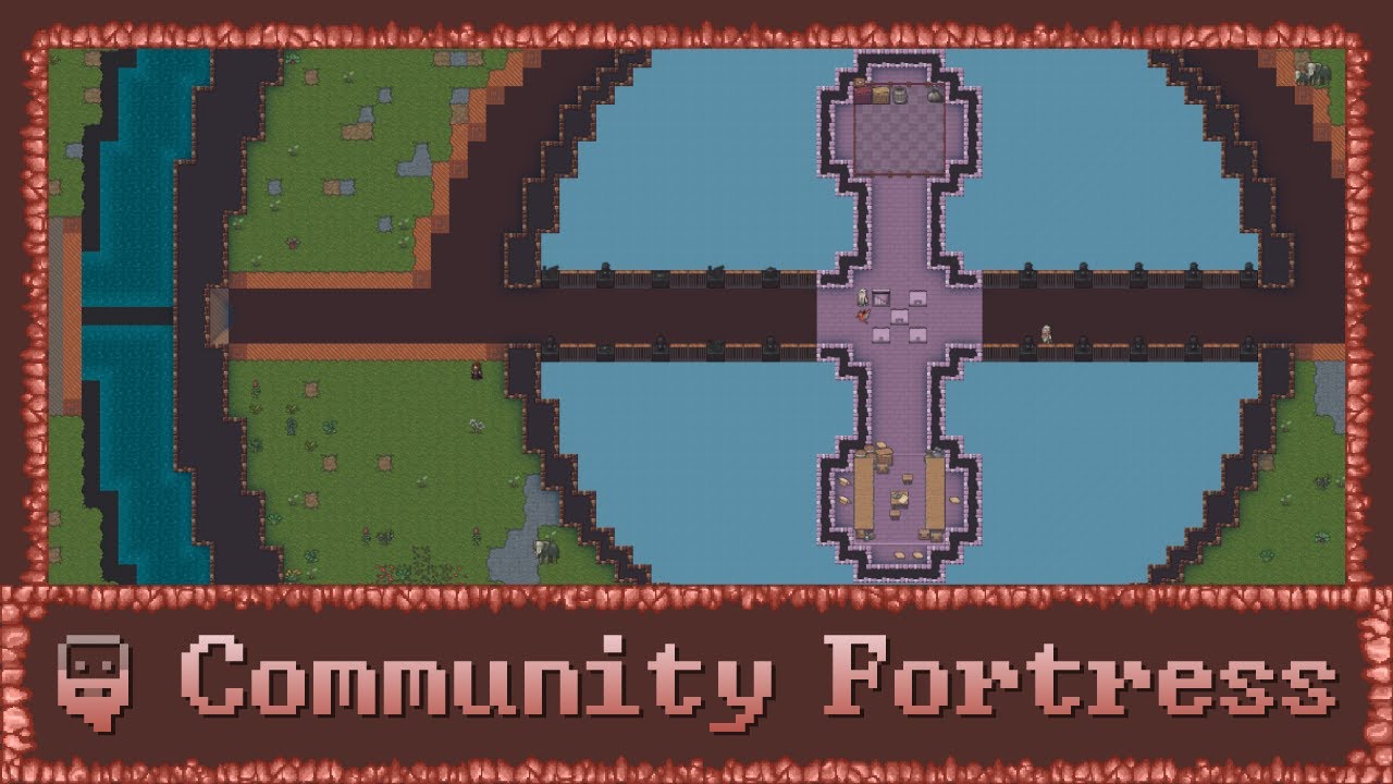 Dwarf Fortress - Loverfloor | Community Forts (Awesome Pixel Art) - YouTube