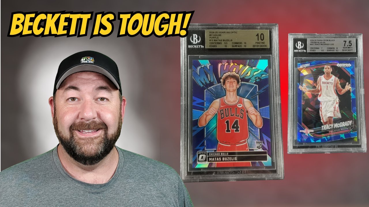 🟣 My Beckett (BGS) Grading Reveal: Tough Subgrades, Big Hits & Two ...