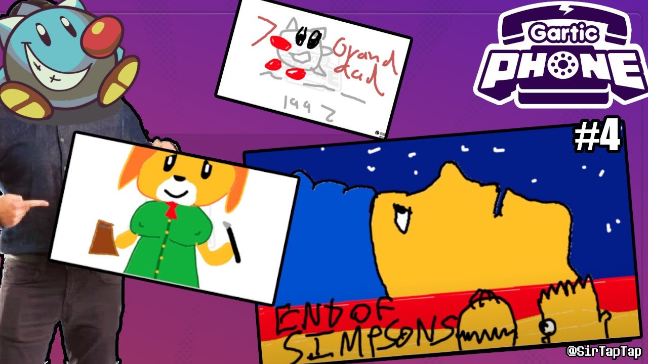 🔴Let's Play Gartic Phone with Viewers #4 | Board Game Night - YouTube