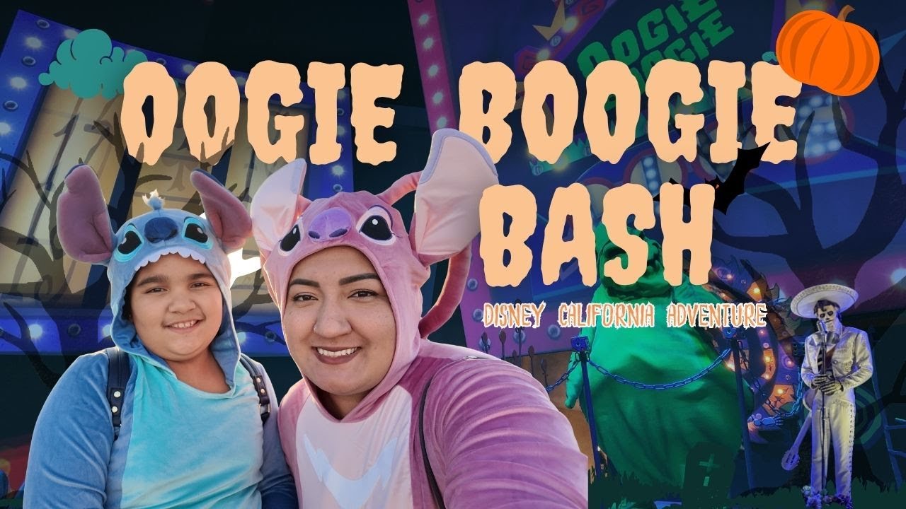Oogie Boogie Bash Disney California Adventure | Halloween Party - YouTube