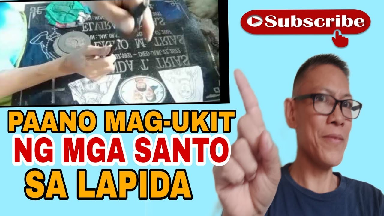 PAANO MAG UKIT NG MGA SANTO SA LAPIDA - YouTube