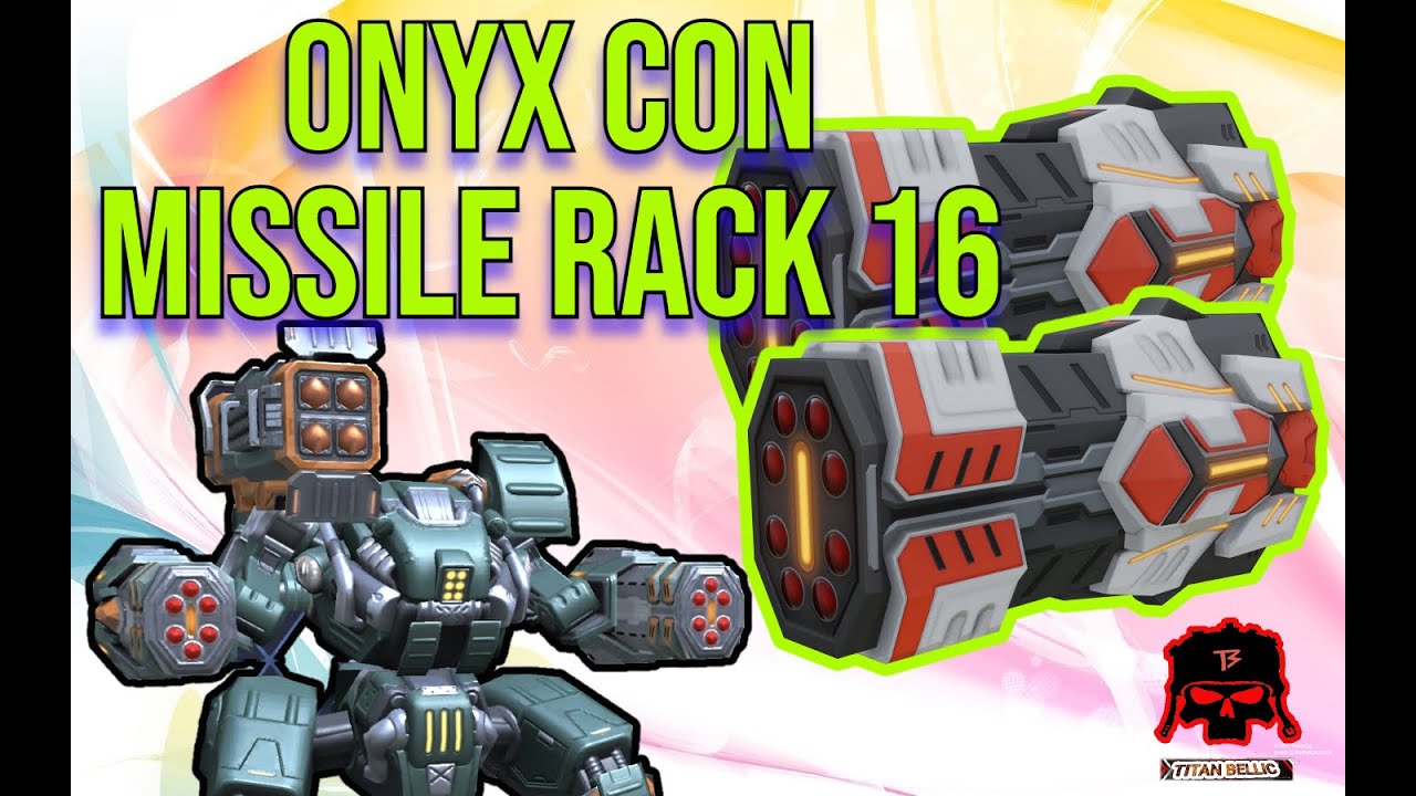 🔥💀ONYX CON MISSILE RACK 16💀🔥 Mech Arena: Robot Showdown 👈🤩🤯 - YouTube
