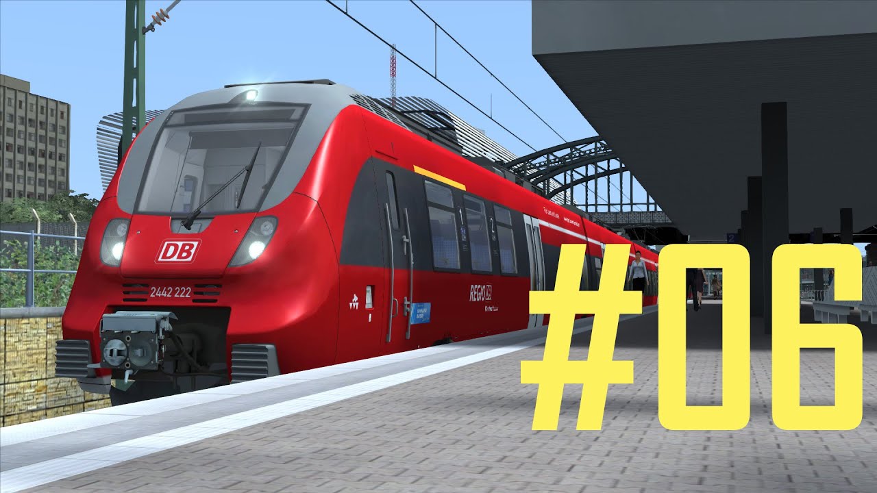 TRAIN SIMULATOR 2015 | BR DB 442 talent 2 #06 - YouTube