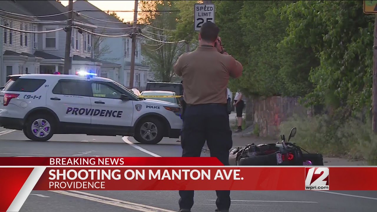 Providence police investigating shooting on Manton Ave. - YouTube