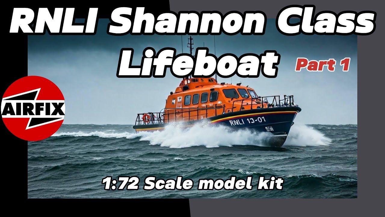 Building the Airfix RNLI Shannon Class Lifeboat – Part 1: Construction ...