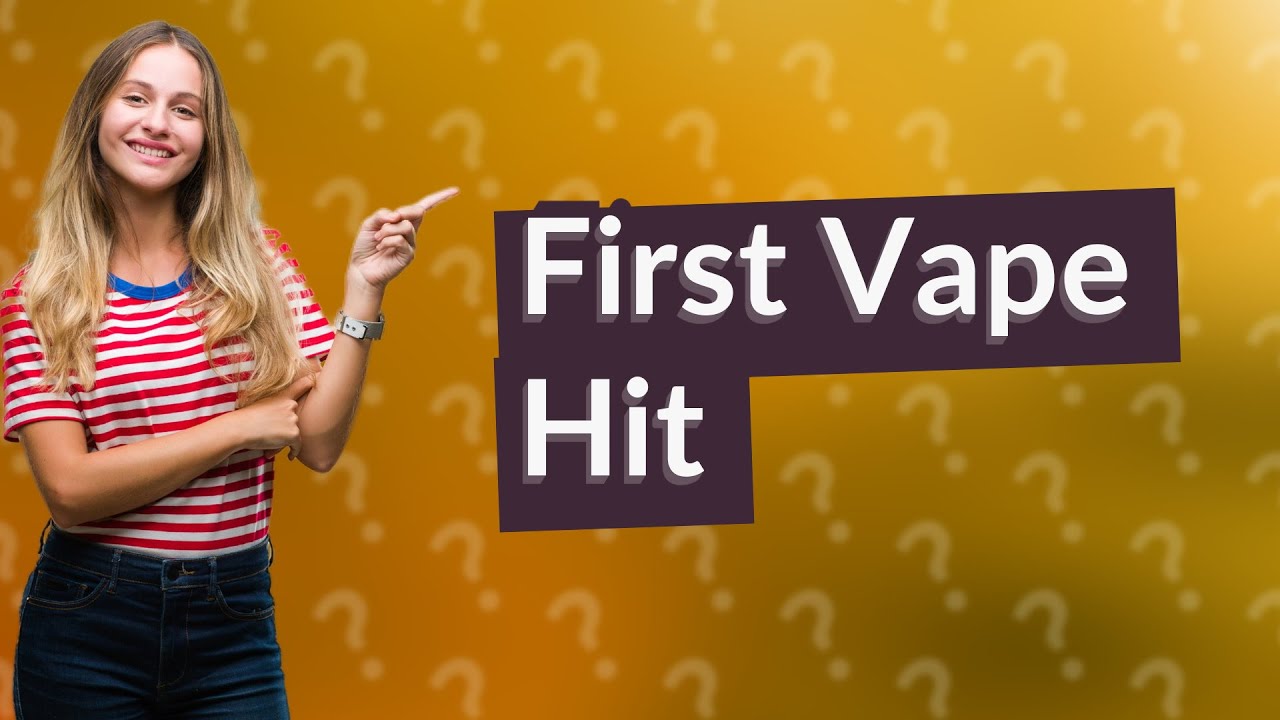 Why is the first vape hit harsh? - YouTube