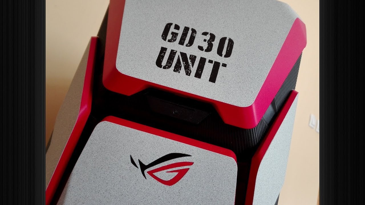 Asus ROG GD30 - custom design - YouTube