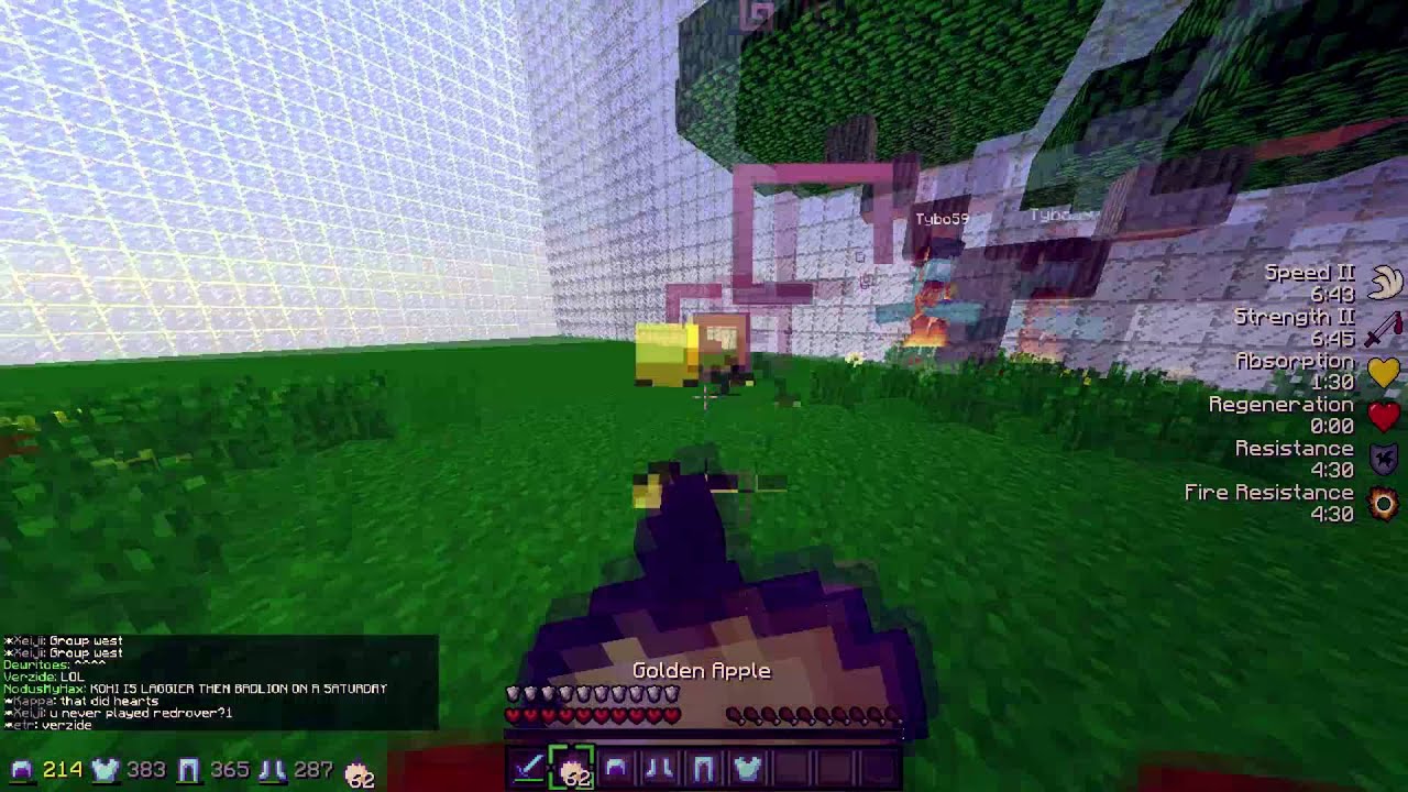 Minecraft PVP | Kohi Gapple | Circle Strafing - YouTube