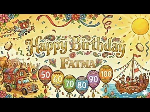 İyi Ki Doğdun Fatma | Enerjik Roman Havası Doğum Günü Şarkısı 💃🎂