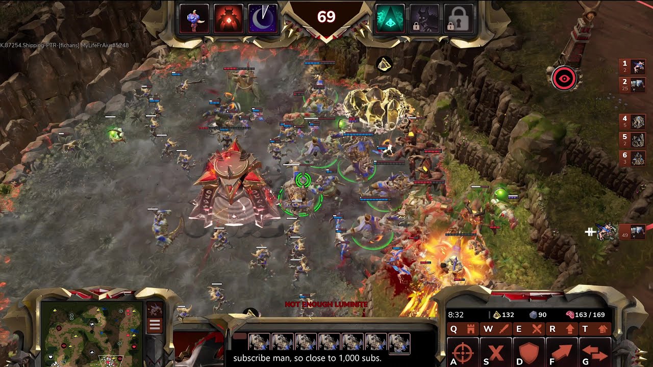 inf vs inf Stormgate 1v1 ladder infernals 1500mmr ladder destroying ...