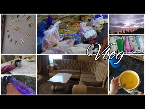 Market alış-verişi/Evimizdəyik artıq/Evim Gözəl Evim/Təmizlik/Mehri Səlim vlog 2021