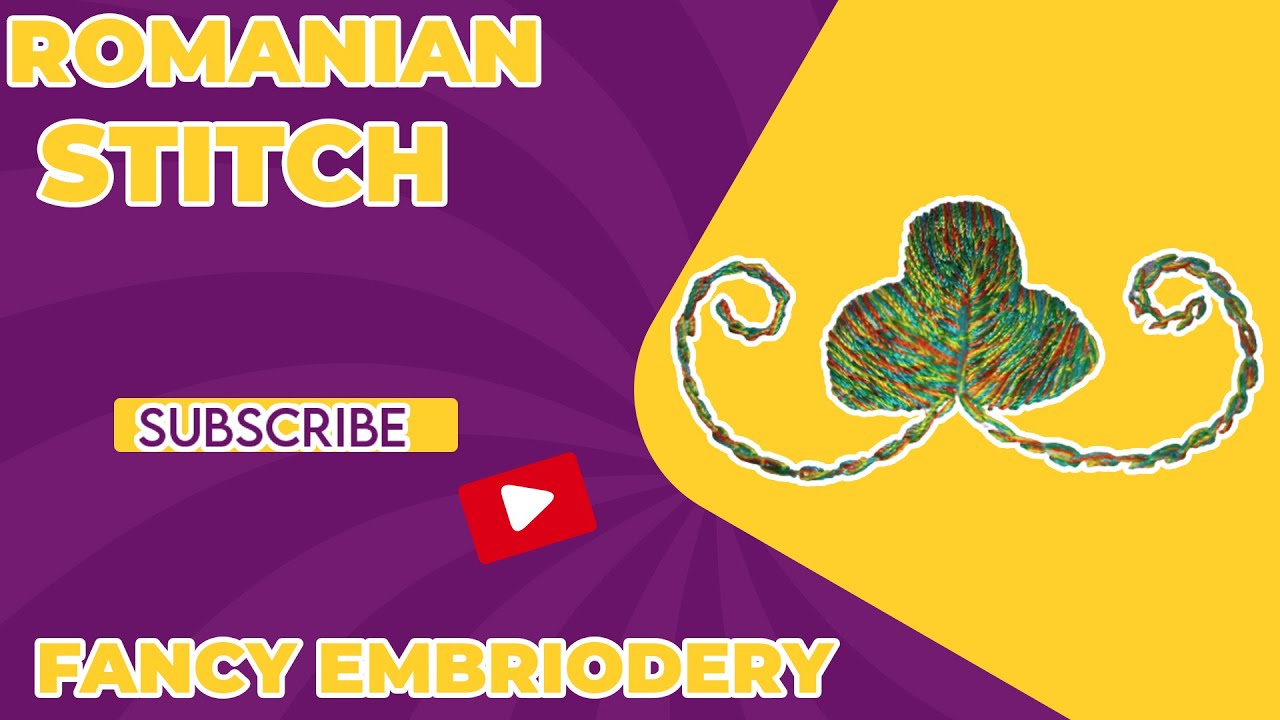 how to do romanian stitch |Hand Embroidery With K - YouTube