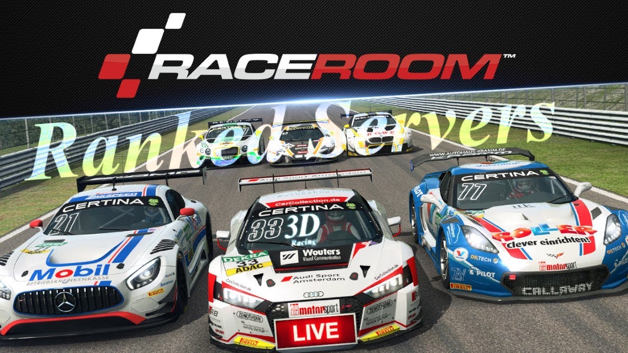 3D Racing Ranked Servers In Raceroom! :) Reverting Back To OBS Studios ...