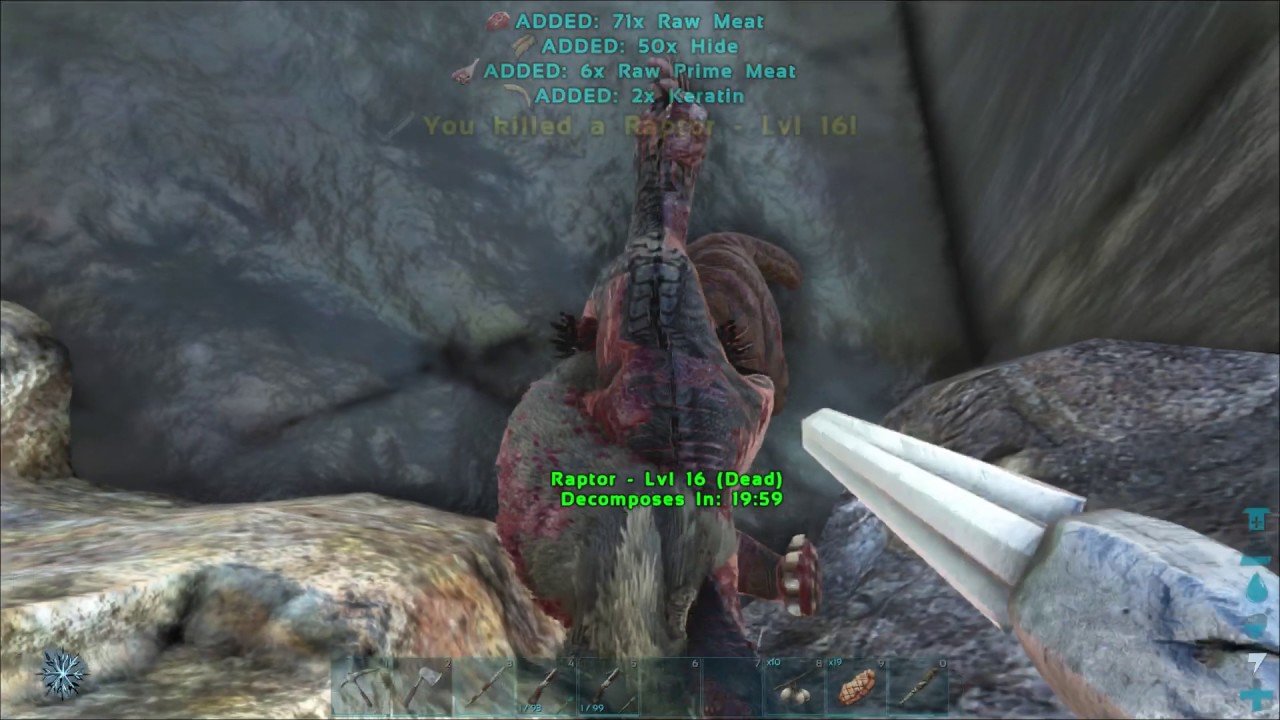 How to free the Wild Animals when stuck - Ark Survival Evolved - YouTube