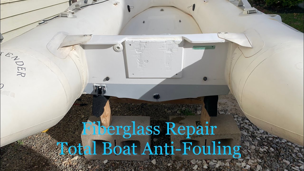 Tiny Tender Transom Repair (1998 Zodiac YL -310) - SV Tutto Bene Ep. 89 ...