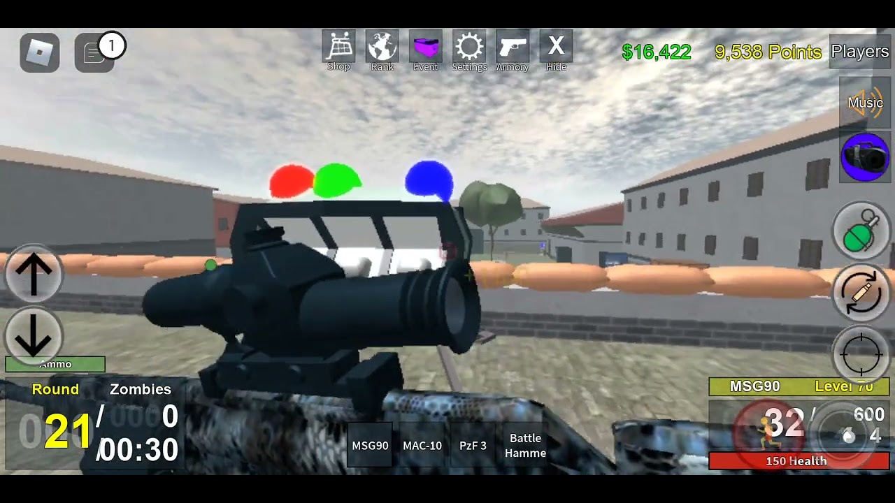 Vertical map |Zombie Uprising|ROBLOX - YouTube