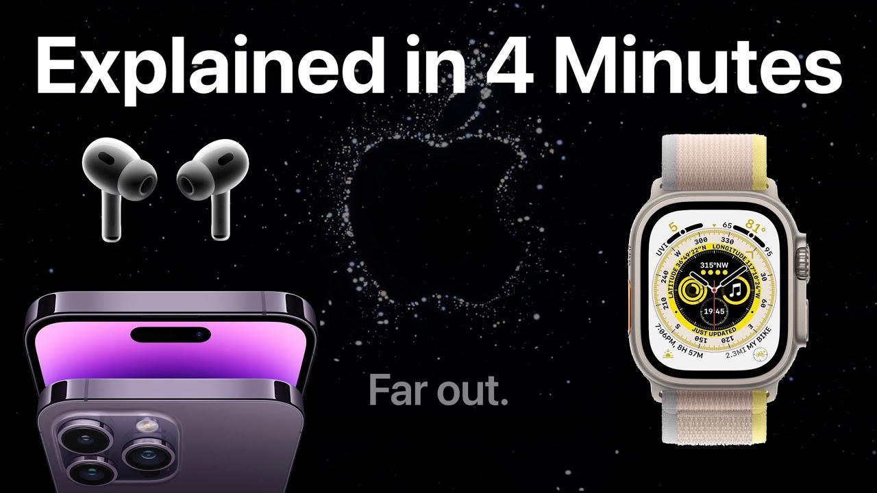 Apple September Event 2022: Explained in 4 Minutes - YouTube